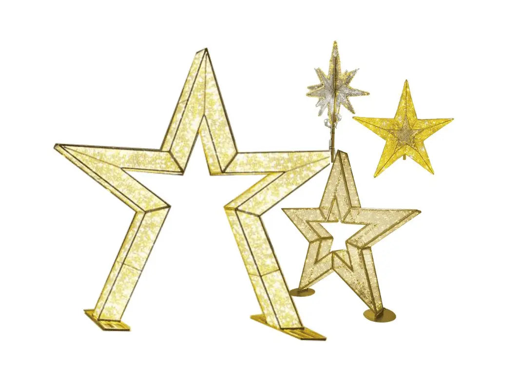 Star Displays 3D Warm White Twinkle Lights Collection – St. Nicks ...