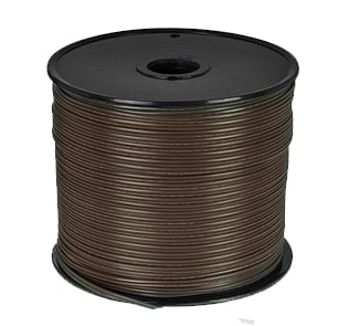 1000FT BROWN ZIP-CORD SPT 2- CABLE – St. Nick's Christmas Lighting