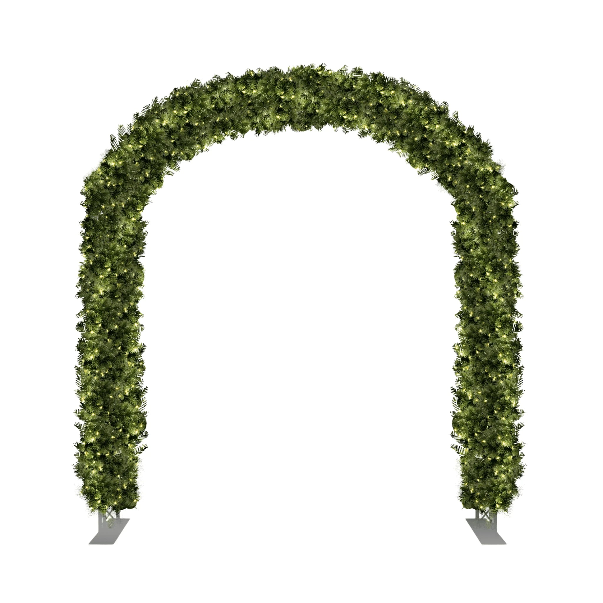 Garland Arch with Twinkle LED Lights for Events | 8FT – St. Nicks ...