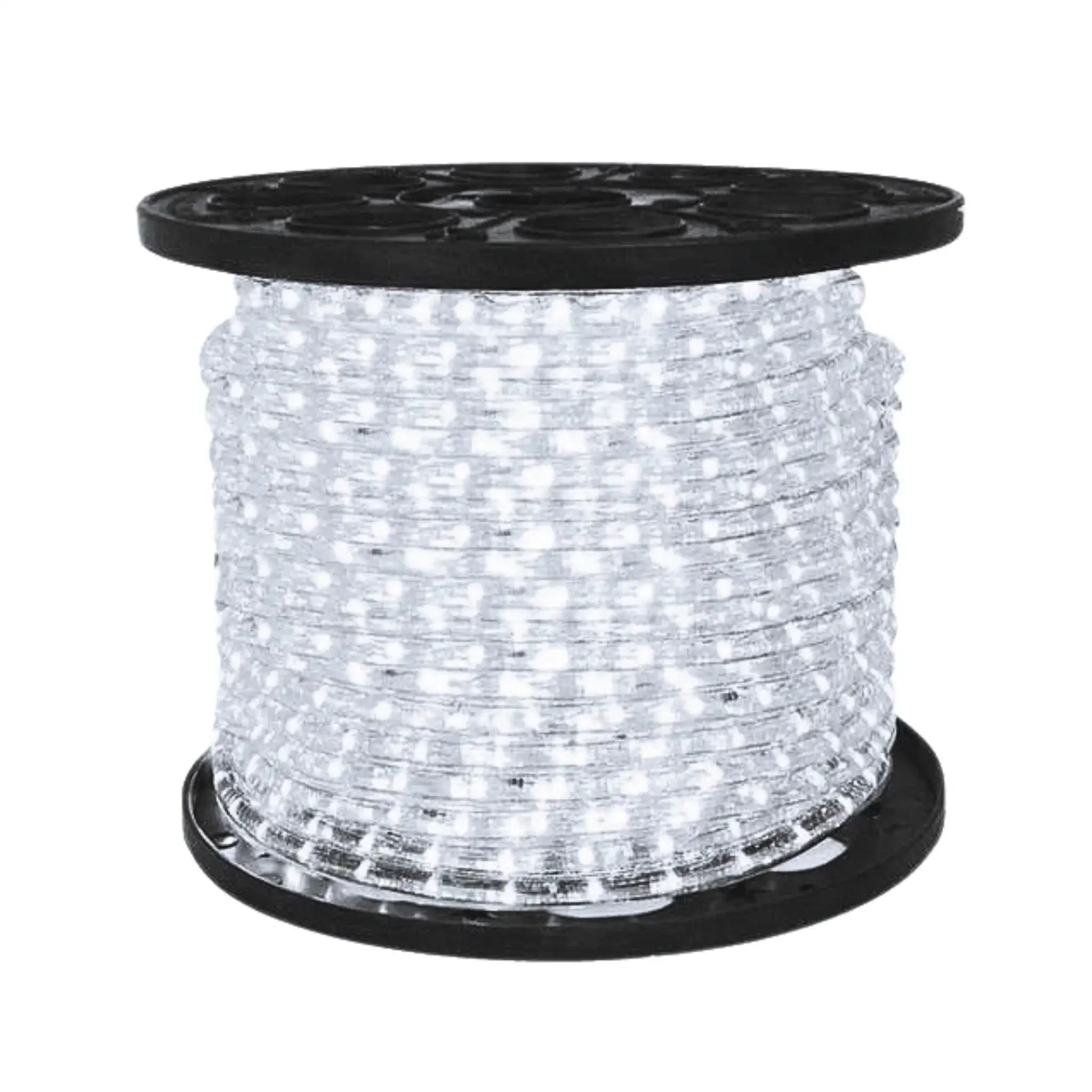 Cool White LED Rope Light 3/8 Inch 328FT Roll – St. Nicks Christmas ...