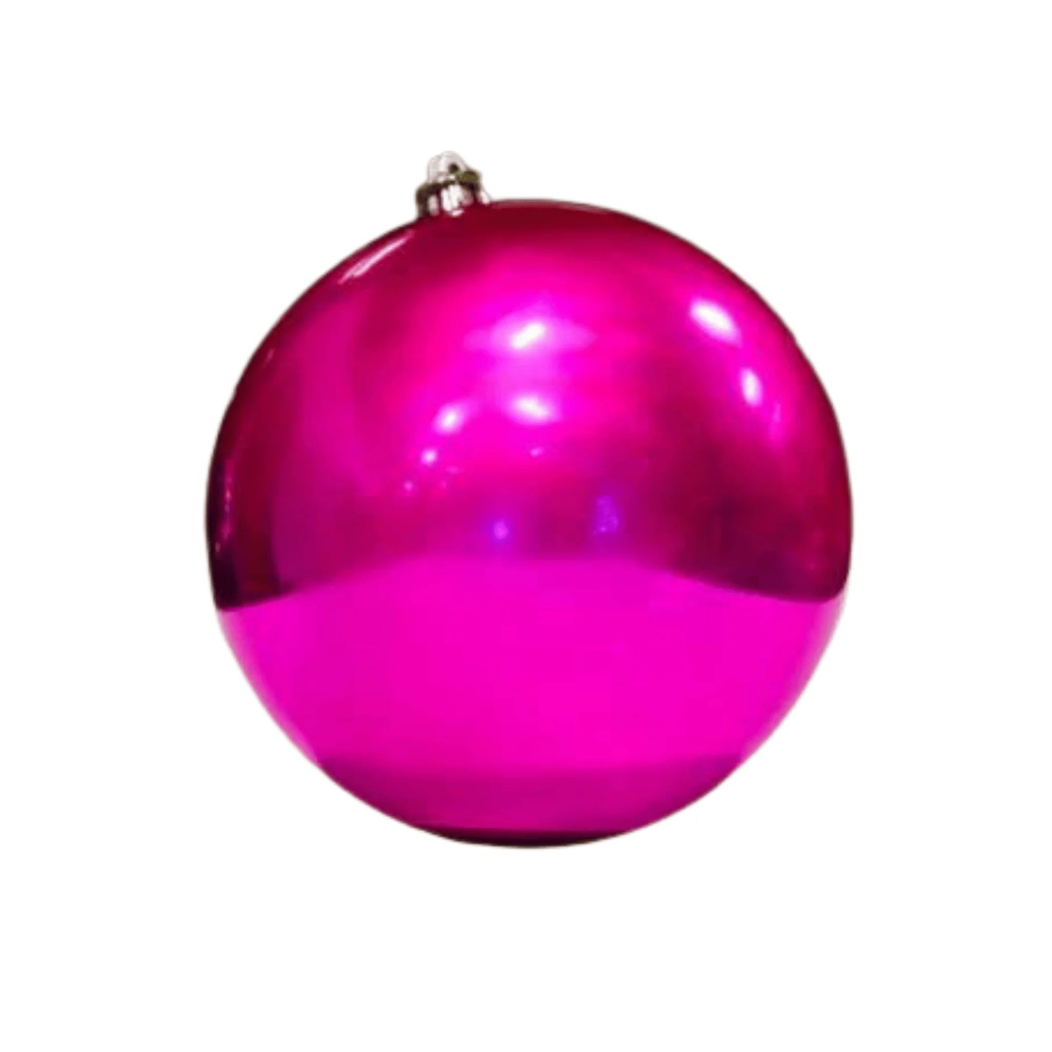 Christmas tree Ornaments Pink Shiny Ball By St. Nick's – St. Nicks ...